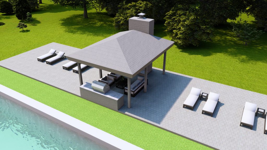 16'x20' Outdoor Pavilion Engineering Plans - DIY Outdoor Living Space ...